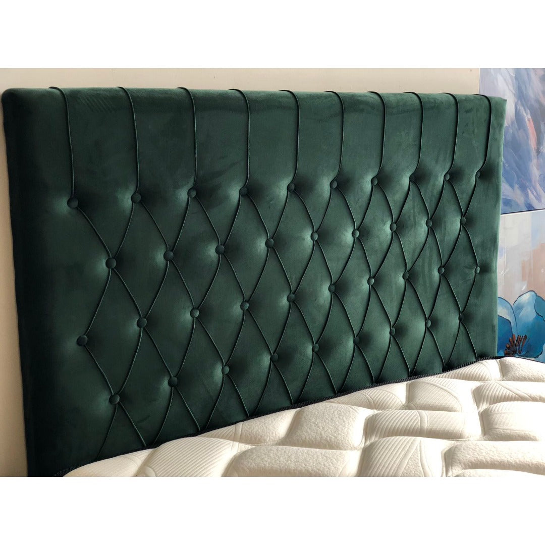 Shop the Elegant Chicago Green Velvet Headboard – Hola furniture