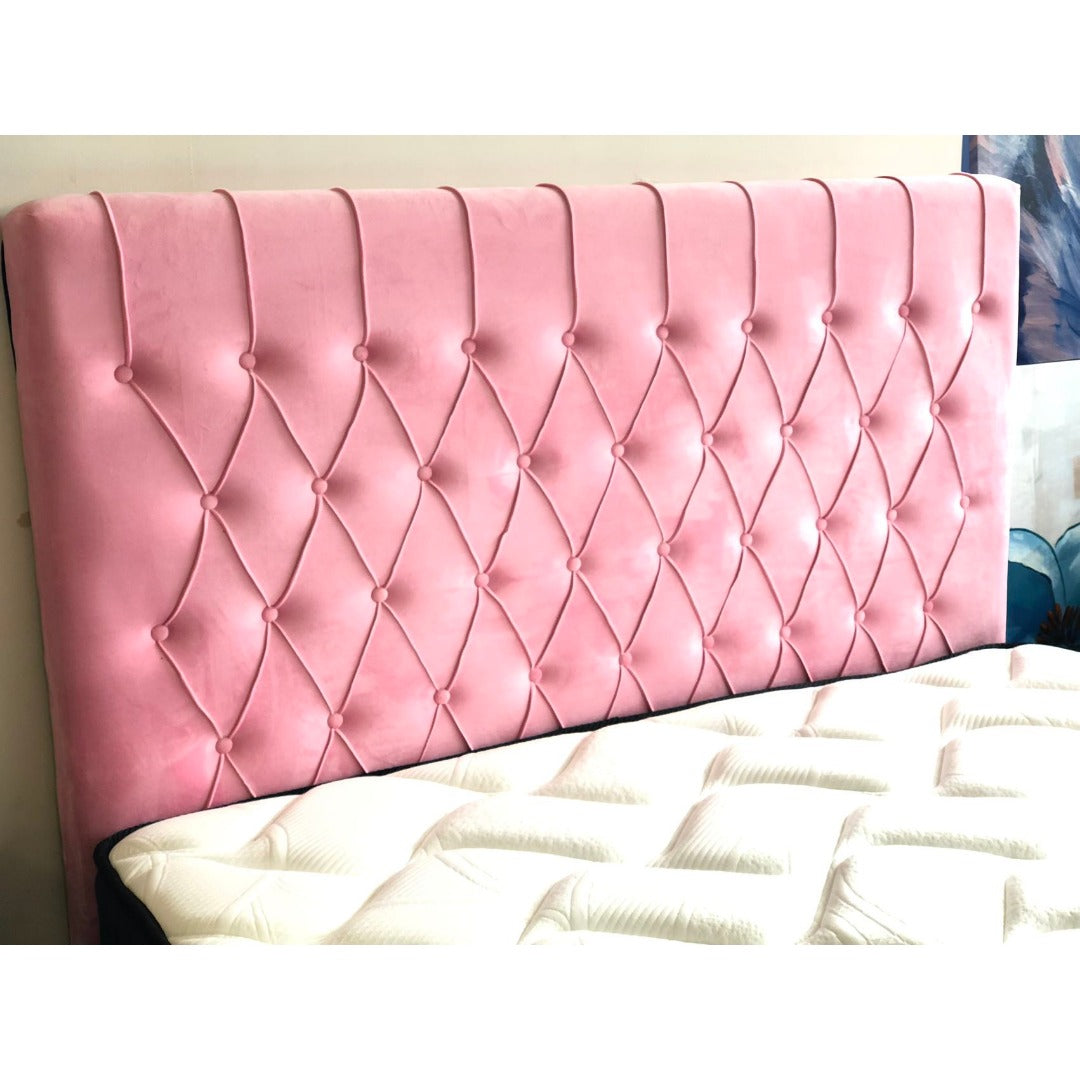 Elevate Your Bedroom with the Chic Chicago Pink Velvet Headboard ...